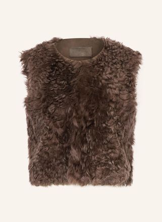 Mrs & Hugs Mrs & Hugs Weste braun