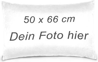 Mnsruu Zierkissenbez&uuml;ge, Foto-Kissen Selbst gestalten, Kissen-Bezug mit Foto Bedrucken Lassen, Personalisierte Geschenkidee Fotokissen, Kopfkissen mit eigene