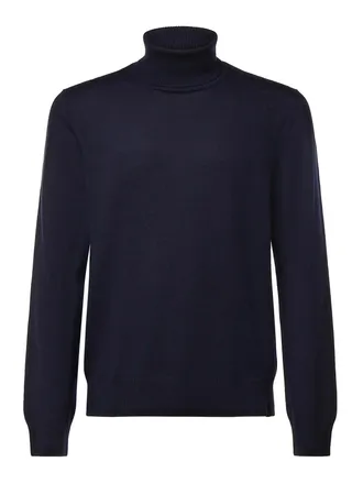 Fay Pull Col Rond - Bleu