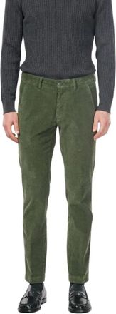 Mason's Pantalon Chino Torino - Homme - Pantalons - Vert - Taille: 4XL