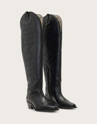 AllSaints Landon - Stiefel in Schwarz