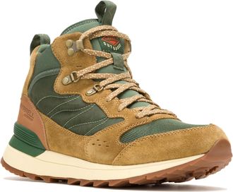 Merrell Herren Alpine 83 Recraft Mid Wp Sneaker, Durum, 43 EU