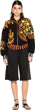 Akep Femme, Vestes, Multicolore, Taille: 42 FR Veste Oversize