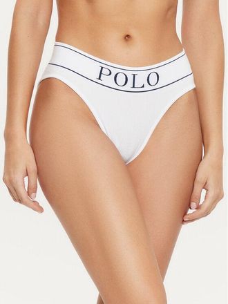 Polo Ralph Lauren Klassischer Damenslip 4P2024 Weiß