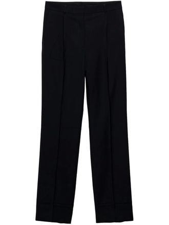 Prada pantalon de costume en mohair - Bleu