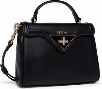Replay Damen Handtasche aus Kunstleder, Black 098 (Schwarz), Onesize