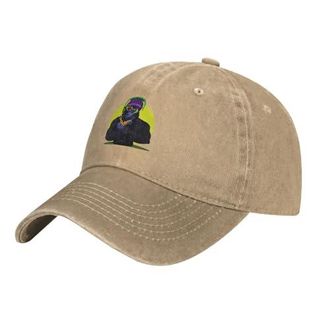 Generic Singe Autoritaire Homme Femme Chapeau De Cowboy Confortable Casquette Trucker Respirant Casquette De Baseball pour Toutes Les Saisons Voyage Sport