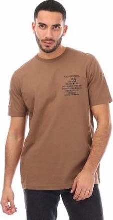 Diesel T-Shirt Marron Homme Tjust Marron L
