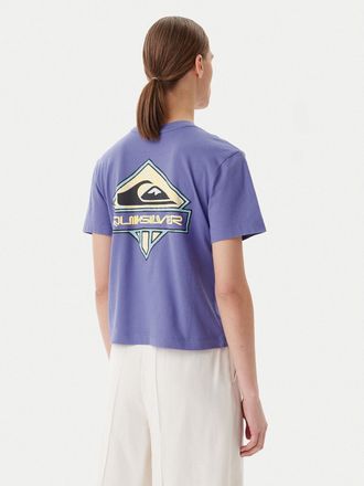 Quiksilver T-Shirt EQWZT03181 Violett Relaxed Fit