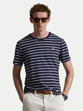 Polo Ralph Lauren T-Shirt 710B16648001 Dunkelblau Regular Fit