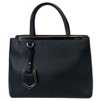 Fendi Pre-owned Vintage Leder Handtasche - - Pre-owned - Damen - Schwarzk - ONE SIZE