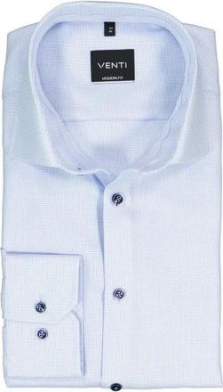 Venti Herren Hemd blau