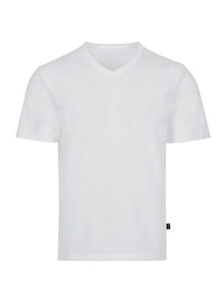 Trigema Herren 637203 T Shirt, Wei&szlig; (Weiss 001), 4XL Gro&szlig;e Gr&ouml;&szlig;en EU