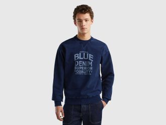 Benetton Sweatshirt mit modischem Print