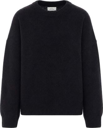 Loulou Studio Pull Col Rond - Noir