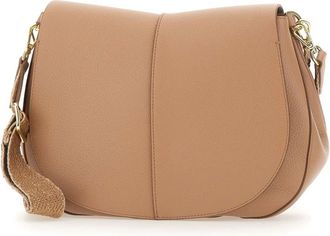 Gianni Chiarini Femme, Sacs, Beige, Taille: ONE Size Helena Round Shoulder Bag