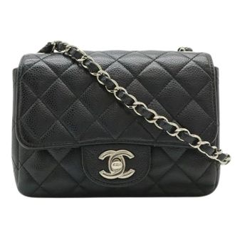 Chanel Pre-owned Matelasse Caviar Leder Schultertasche - - Pre-owned - Damen - Schwarzk - ONE SIZE