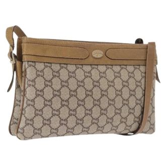 Gucci Pre-owned Vintage GG Canvas Schultertasche - - Pre-owned - Damen - Beige - ONE SIZE