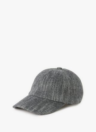 Saison 1865 Casquette en laine m&eacute;lang&eacute;e