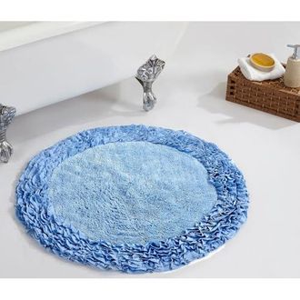 Better Trends Badteppich aus 100% Baumwolle in Shaggy Border Kollektion, ultraweich, flauschig, saugf&auml;hig, getufteter Badteppich, schnell trocknend, ideal f&uuml;r Bad, 