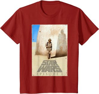 Star Wars The Phantom Menace Anakin Skywalker Desert Poster T-Shirt