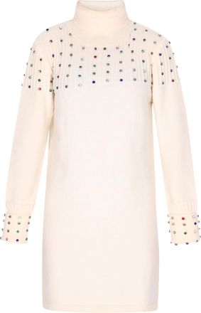 Faina Kleid Damen Wollwei&szlig;