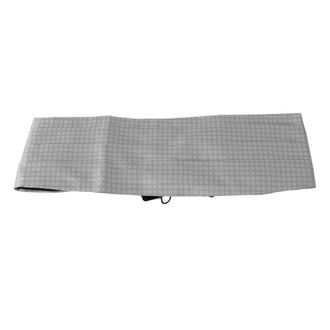 Dolce & Gabbana Gemusterter Tailleng&uuml;rtel Seiden-Kummerbund - - Accessories - Damen - Grau - 2XL