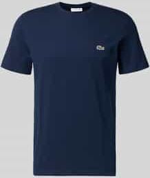 Lacoste Regular Fit T-Shirt aus reiner Baumwolle