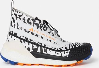 Stella McCartney Terrex Free Hiker Hiking Shoes, Woman, White/Crew Orange/Black, Size: 6h