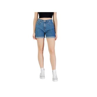 Only Only, Femme, Shorts, Bleu, Taille: 38 FR Short d&eacute;contract&eacute; en coton