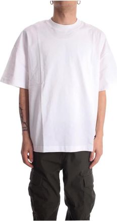 Carhartt Work in Progress Homme, Tops, Blanc, Taille: XL Link Script T-Shirt