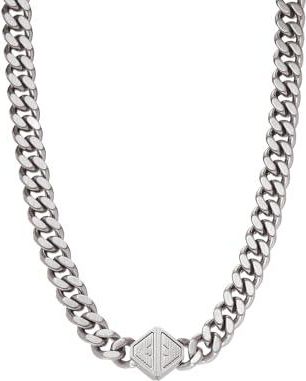 Emporio Armani Collier chaîne, en acier inoxydable, pour homme, EGS3131040