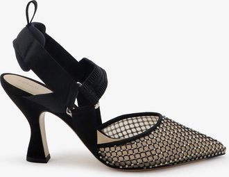 Fendi D&eacute;collet&eacute; Colibr&igrave; in mesh e suede - FENDI - gender_Woman