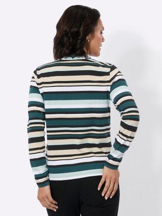 Witt T-Shirt Stehkragen-Shirt Langarm