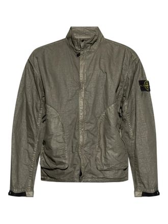 Stone Island veste à motif Compass - Vert