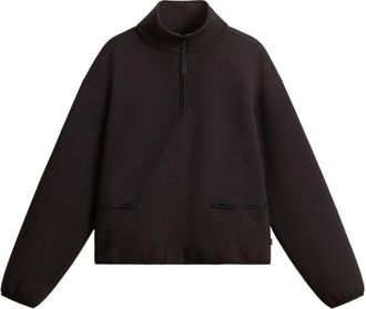 Woolrich Fleecejacke mit Reißverschluss - Schwarz