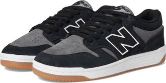 New Balance Unisex 480 Numeric Skate-Schuh, schwarz/grau, 45.5 EU