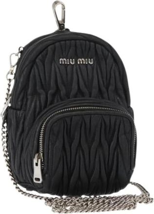 Miu Miu Damen, Pre-Owned, Schwarzk, ONE SIZEGr&ouml;&szlig;e