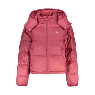 Calvin Klein Recycled Nylon Down Jacket - Pink