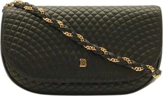 Bally Sac bandouli&egrave;re en cuir Pre-owned - Femme - Pre-owned - Noir - Taille: ONE Size