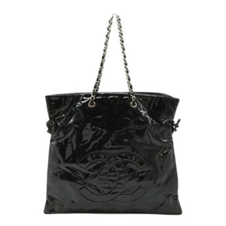 Chanel Pre-owned Bonbon Chain Tote Bag Black - - Pre-owned - Damen - Schwarzk - ONE SIZE