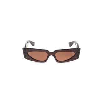 Valentino Garavani Femme, Accessoires, Brun, Taille: 53 MM Lunettes de soleil VLogo