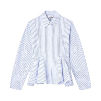 Ganni Damen, Blusen & Hemden, Blau, XSGröße