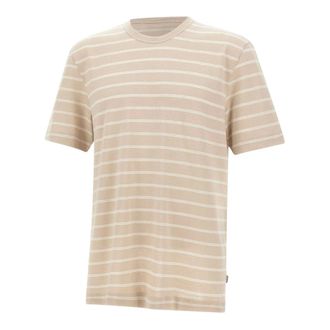 HUGO BOSS Homme, Tops, Beige, Taille: XL T-shirt H-Taut