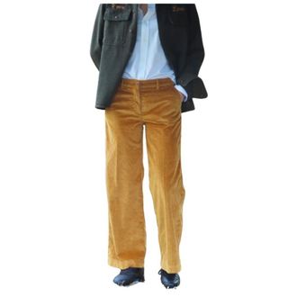 Mason's Weite Cordhosen aus Cord - - Trousers - Herren - Gelb - 3XS