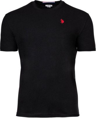 U.S.Polo Association T-Shirt Herren T-Shirt 1er Pack Baumwolle (Packung, 1er Pack)