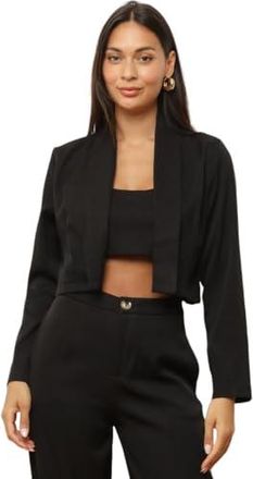 La Modeuse Veste blazer avec crop top