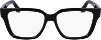 Victoria Beckham Brille mit eckigem Gestell - Schwarz