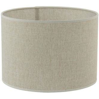 Light & Living Lampenschirm - Breska - wei&szlig; - textil - &oslash; 50cm - - Light&living