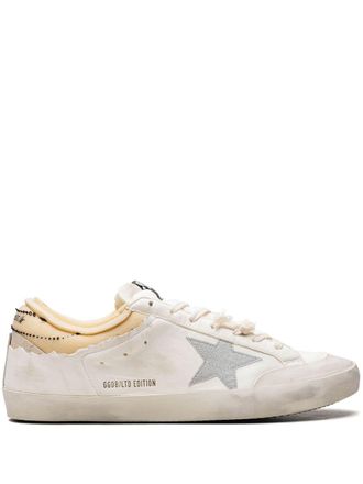 Golden Goose baskets Super-Star Penstar White/Silver/Beige - Blanc